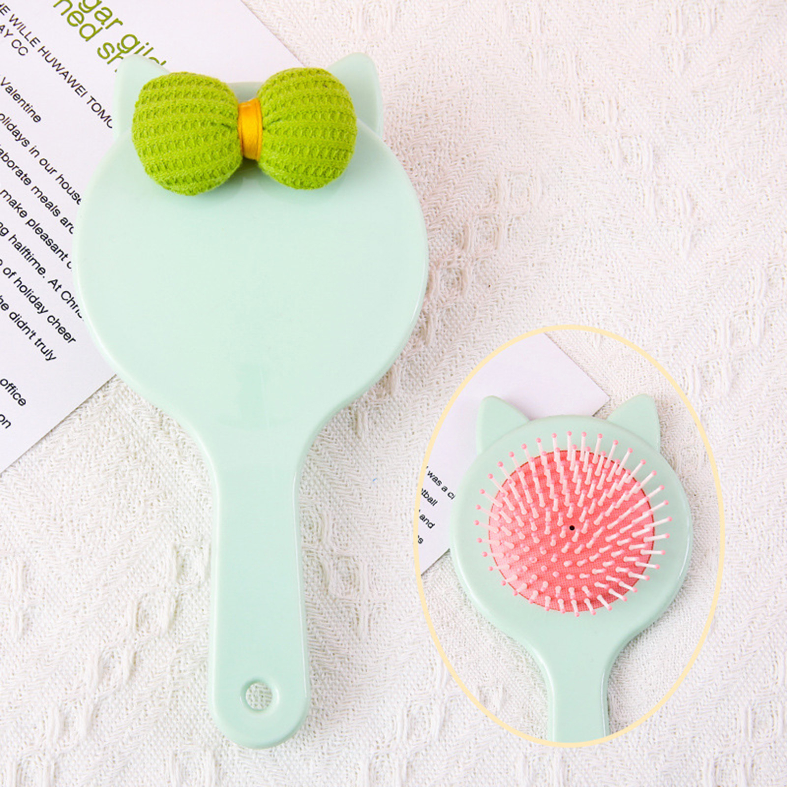 Hair Comb Anti-slip Hairdressing Women Lovely Massage Air Cushion Comb ...