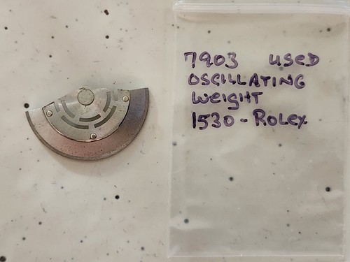 Genuine Rolex 1570 1560 1530 7903 Watch Movement Oscillating Weight ...