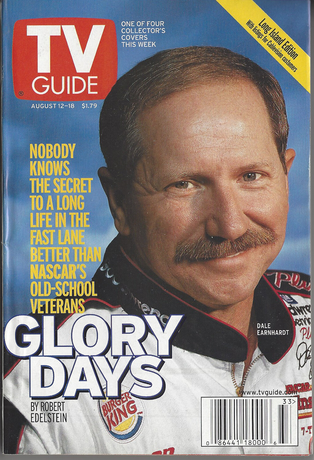 2000 TV GUIDE August 12-18 Glory Days One of Four Collector's Covers | eBay