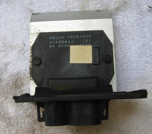 1990-1992 Corvette GM OEM HVAC Blower Control Module | eBay