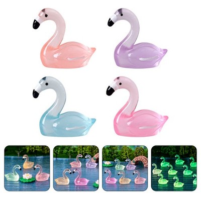 20 Pcs Miniature Flamingos Micro Landscape Decoration Accessories ...