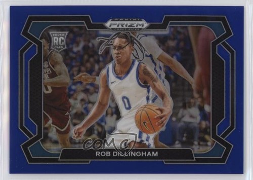 2024 Panini Prizm Draft Picks Blue /199 Robert Dillingham Rob #6 Rookie ...