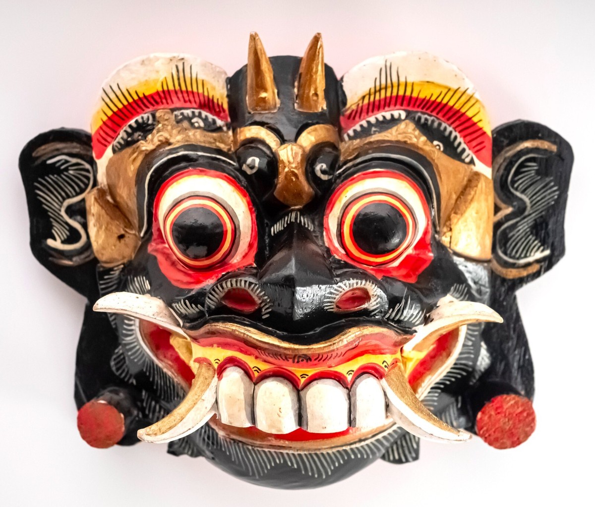 Bali Barong Hand Painting Balinese Tommy Chuah Barong The Balinese