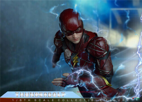 New BY-ART BY- 020 1/6 The Flash THUNDERBOLT 12" Figure in stock | eBay