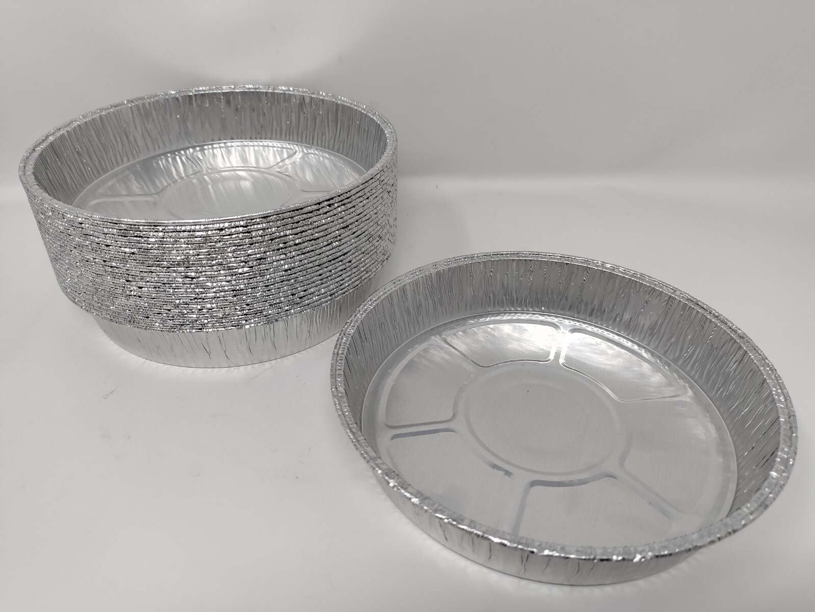 16cm 23cm 29cm 6" 9" 12" Aluminium Foil Flan Dish Tart Pan Tray BBQ ...