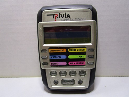 Trivia Challenge Handheld Electronic Trivia Quiz - TESTED WORKS | eBay