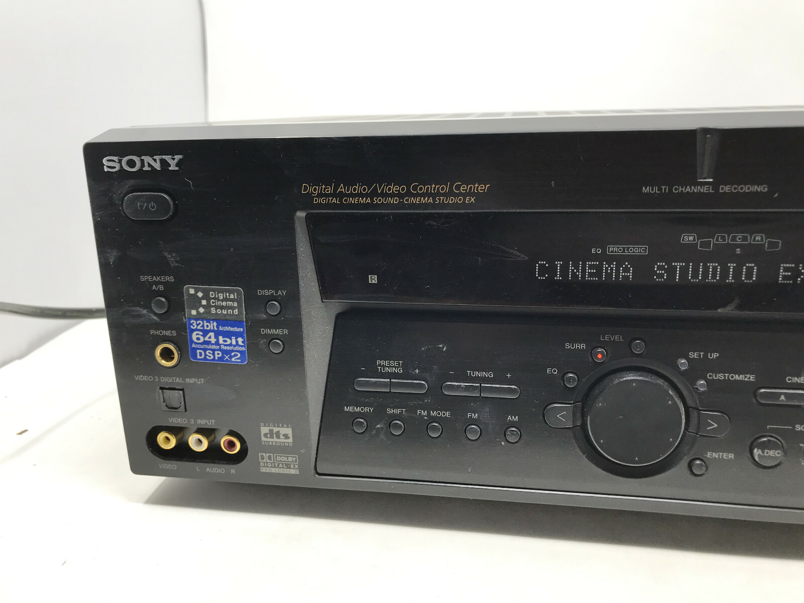 SONY Digital Cinema Sound CINEMA STUDIO EX STR-DE885 64bit DSPx2 | eBay