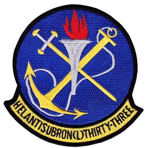 HSL-33 Helicopter Anti-Submarine Squadron Light Patch | eBay