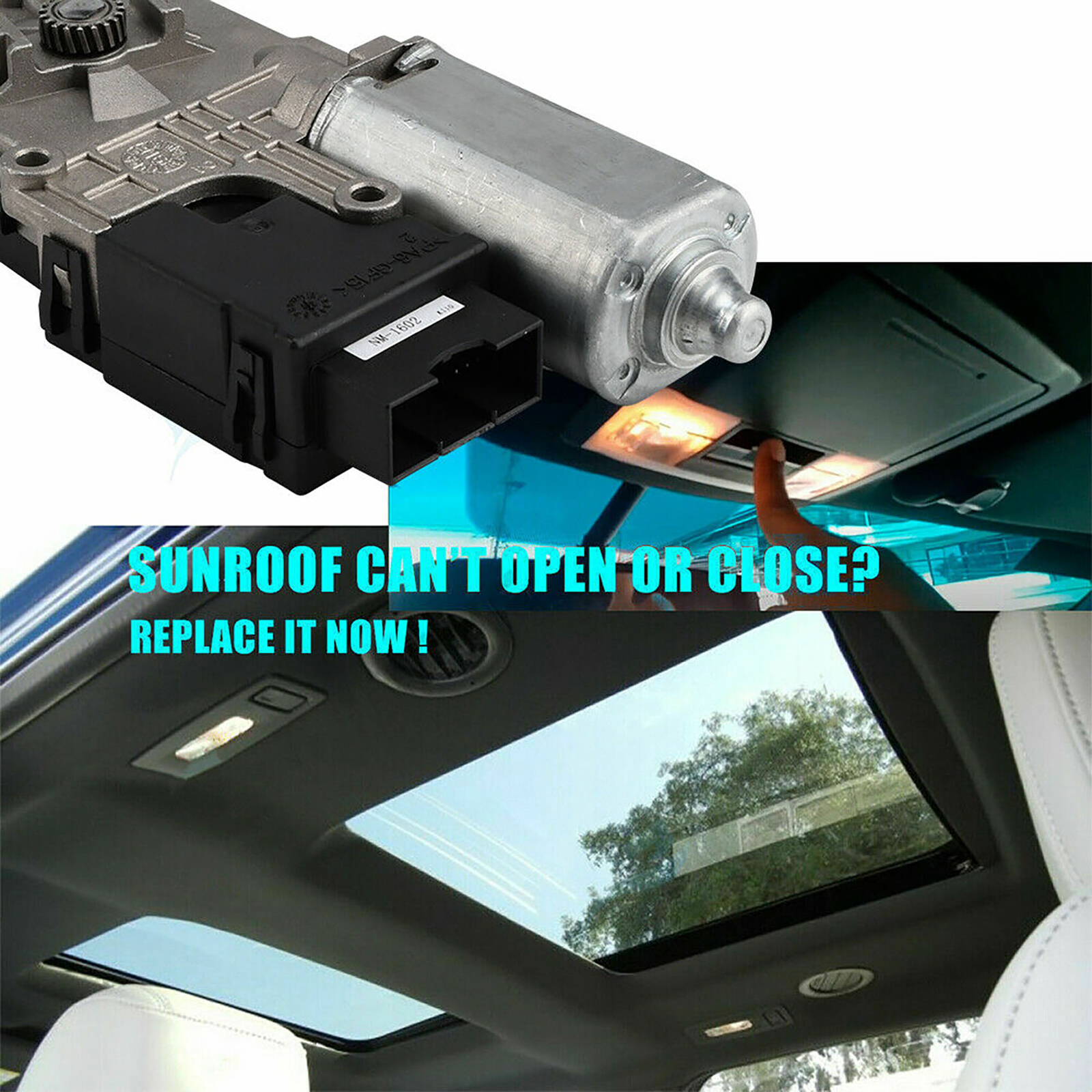 BB5315B689AB Sunroof Moon Roof Motor for 2011-2017 Ford Explorer ...