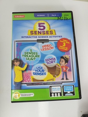 LAKESHORE Interactive Science Activities CD-ROM 5 Senses Pre K-1 ...