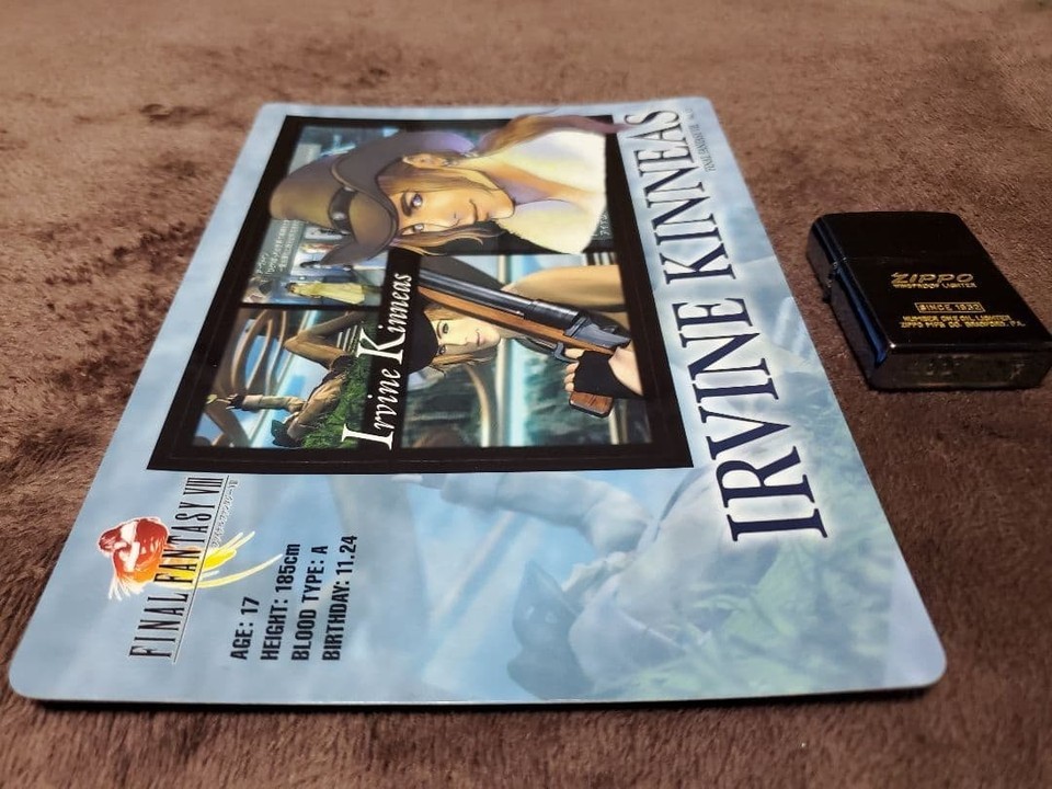 Final Fantasy FF8 Irvine Big Size Postcard Bulk Purchase Recommended ...