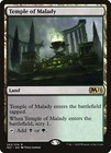 1x Temple of Malady NM Eng MTG - Core Set 2021 | eBay