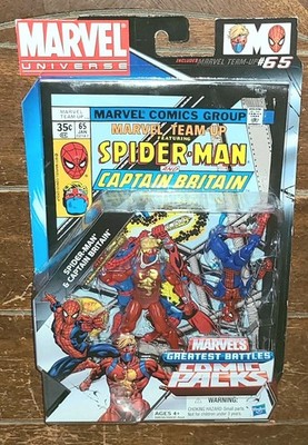 Marvel Universe Greatest Battles Comic Packs: #65 SPIDER-MAN & CAPTAIN ...