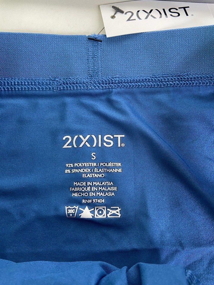2xist Sexy Sliq Ultra Low Rise Brief Underwear Bluesteel Mens Size S | eBay