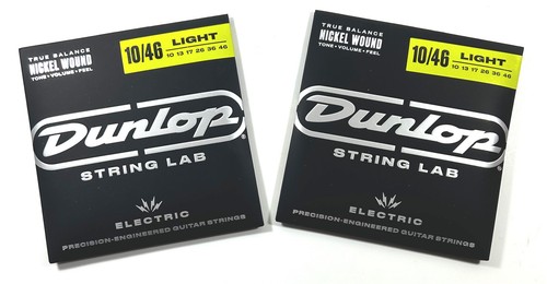 Dunlop Guitar Strings 2 Sets Electric Nickel Wound Light 10-46 Dunlop ...
