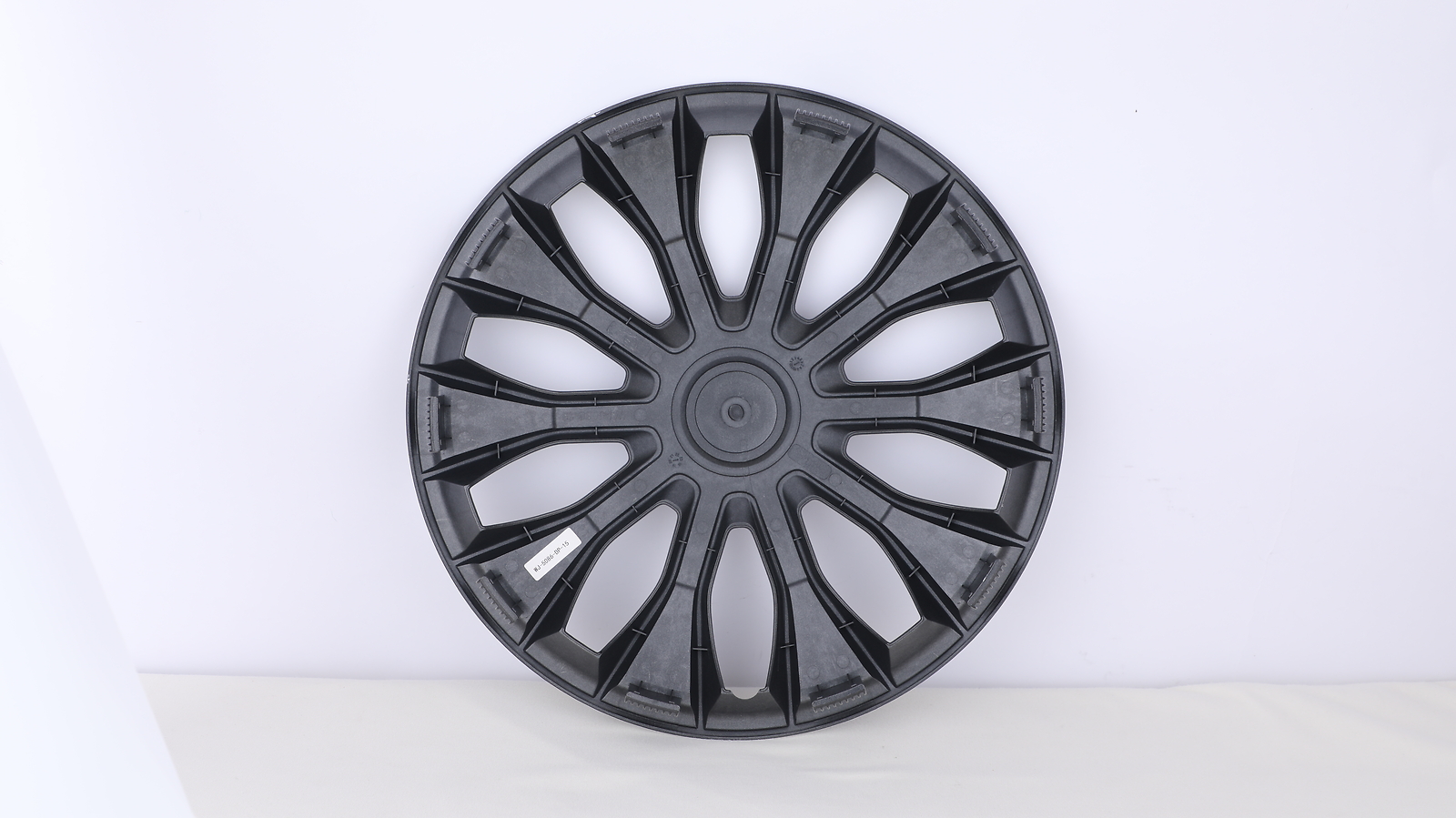 14in 4PCS Wheel Hub Caps Cover Replacements R14 Tire & Steel Rim Black ...