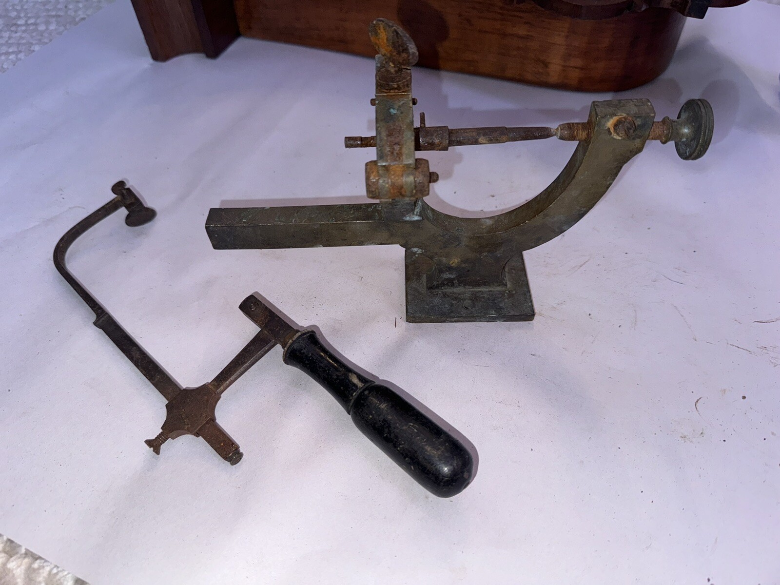 Antique Clock Repair Tools/Parts- Lathe? | eBay