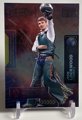 2021 Skybox Metal Universe Champions Jess Lockwood Rodeo Trading Card ...
