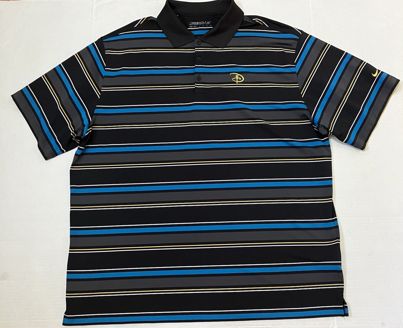 Nike x Walt Disney Mens Golf Polo Shirts Dri Fit Size… - Gem