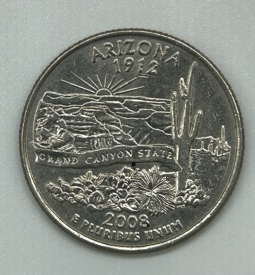 RARE⭐️Rare⭐️RARE 2008 Arizona Quarter P Mint Multiple Unique Errors | eBay