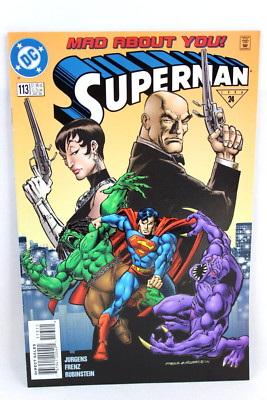 Superman #113 Mad About You Secrets Joe Rubinstein 1996 DC Comics VG+ ...
