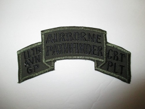 b6576 US Army Vietnam Airborne Pathfinder 11th AVN GP CBT PLT tab IR39D | eBay