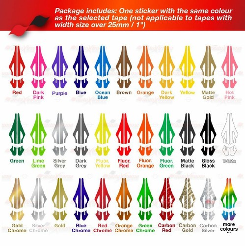 Roll Vinyl Pinstriping Pin Stripe DIY Self-Adhesive Line Car Tape Decal ...