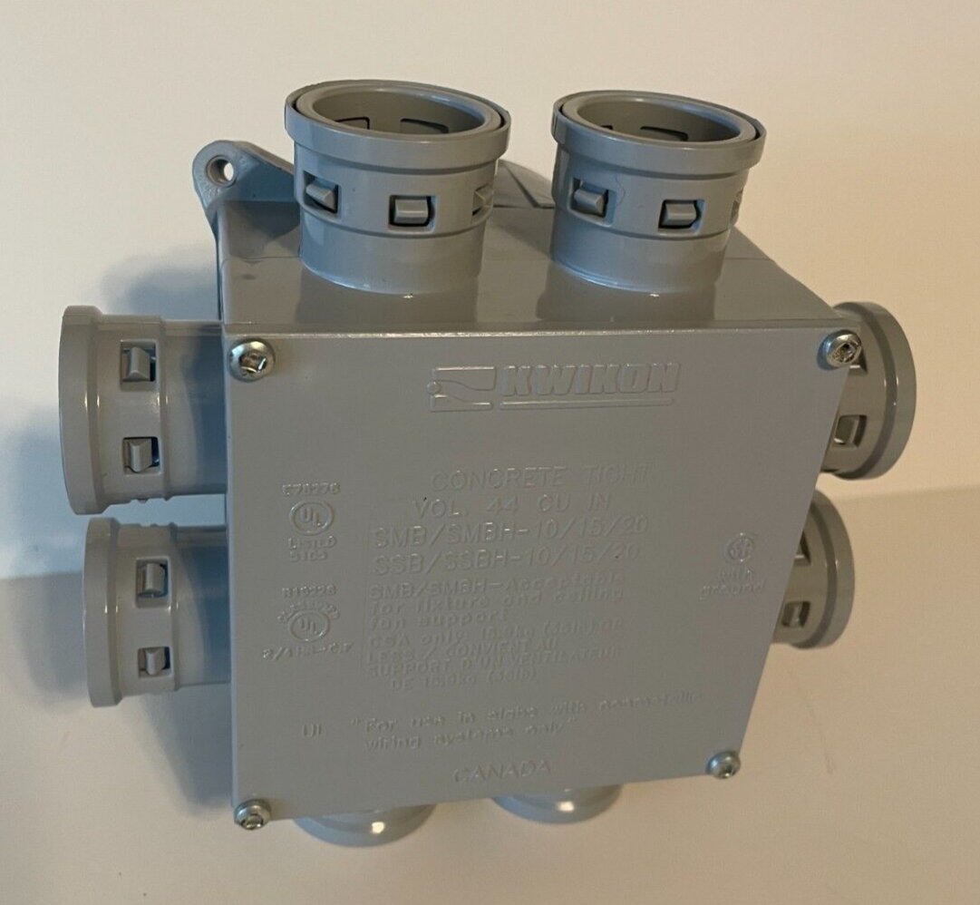 IPEX KWIKON 089462 8 /4" 44" PVC ENT Conduit Slab Box with Molded ...