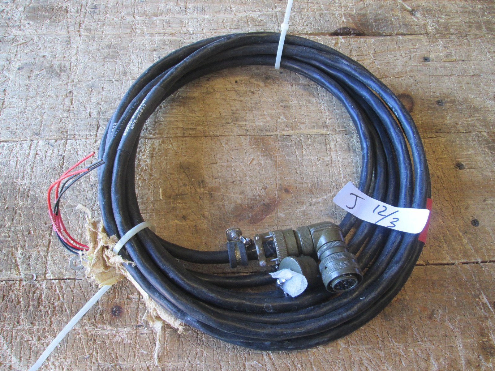 Power Cable, for Military Radio Equipment, 80063-A3004939, NOS | eBay