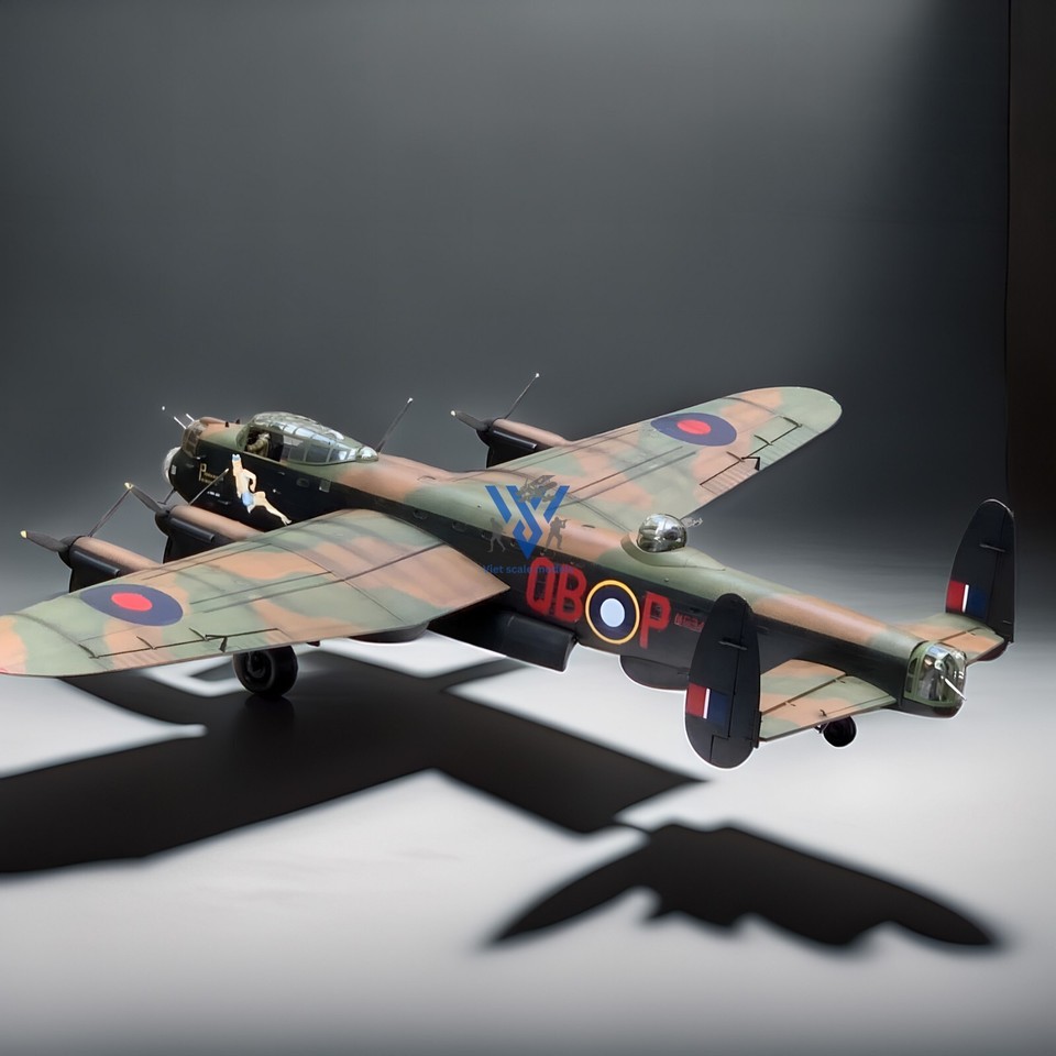 Pre-order, Tamiya 1:48 Avro Lancaster Bomber – RAF WWII Model Kit Built ...