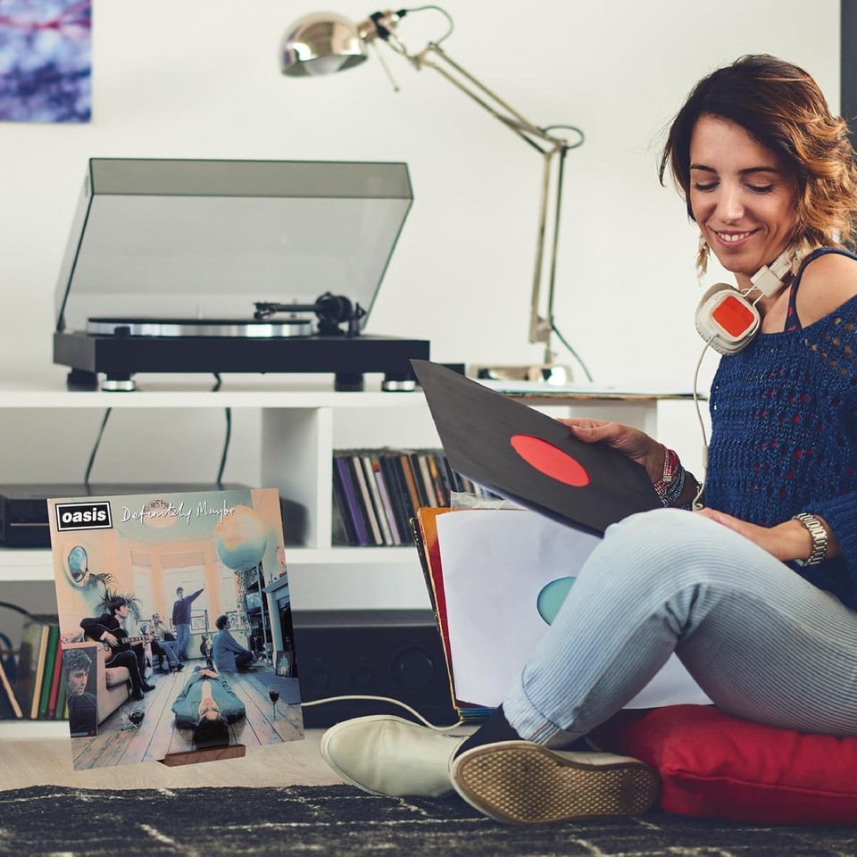 Vinyl Record Stand - Showcase Your Now Playing Album Cover ...