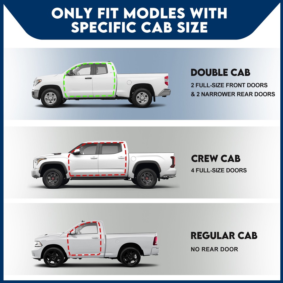 6" Truck Side Step FIT 2005-2026 Nissan Frontier King/Ext Cab Running ...