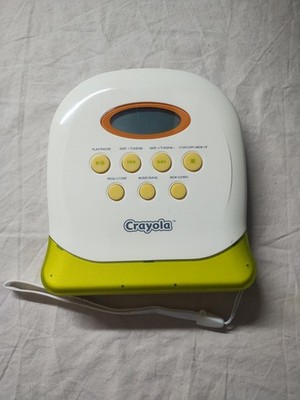 GPX Crayola 2006 Portable CD Player +AM/FM Radio Tested Working Unit ...