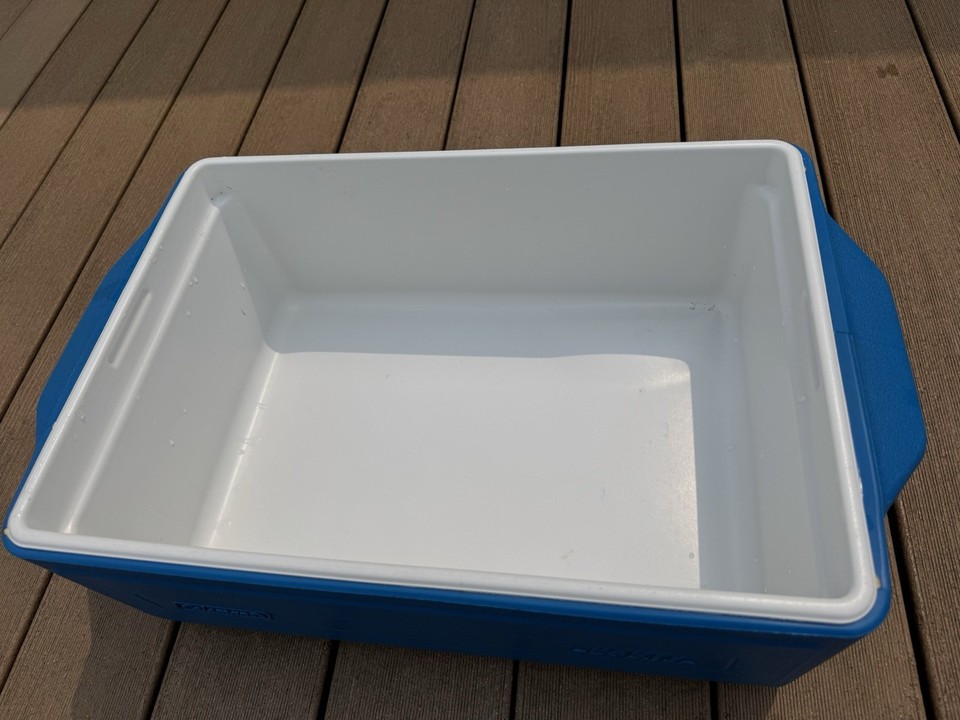 Vintage Coleman 6225 Party Stacker 24-Can Blue Stackable Cooler | eBay