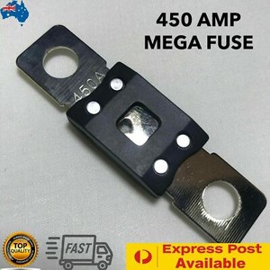 450 AMP Mega Fuse Heavy Duty Dual Battery Mining System High Current ...