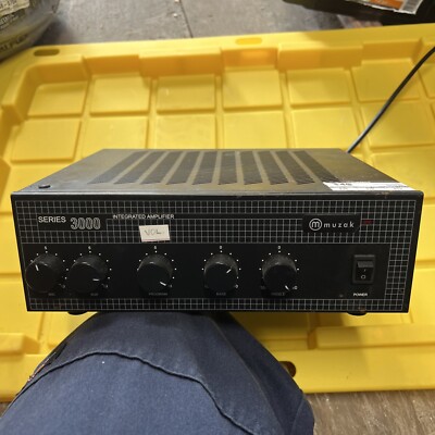 Muzak Series 3000 Integrated 15 watt Amplifier Paso T3115BGM - TESTED ...