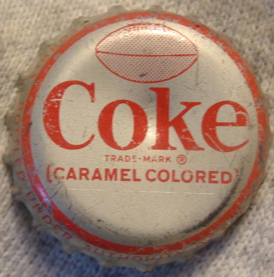 1966 NFL Coke - Cowboys Bottle Cap - Tony Liscio - Tulsa alumni | eBay