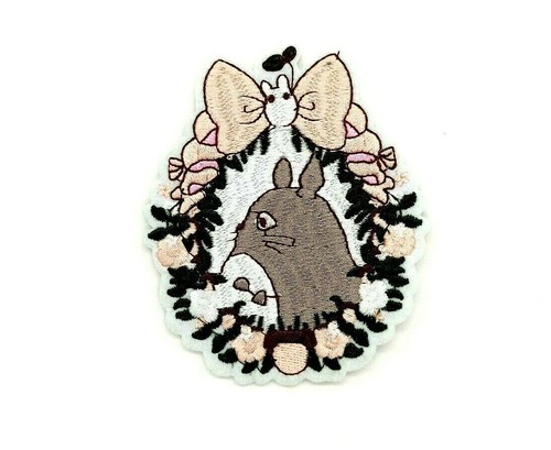 Anime Girl Fashion Otaku Embroidered Heat Sticky Rabbit Sleeve Patch | eBay