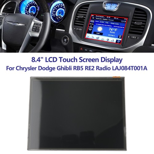 8.4" LCD Touch Screen Display For Jeep Chrysler Dodge Ghibli RB5 RE2 ...