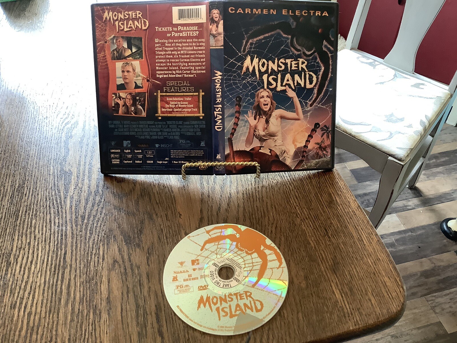 Monster Island Used DVD 2004 Sexy Carmen Electra Horror Fun Free USA ...