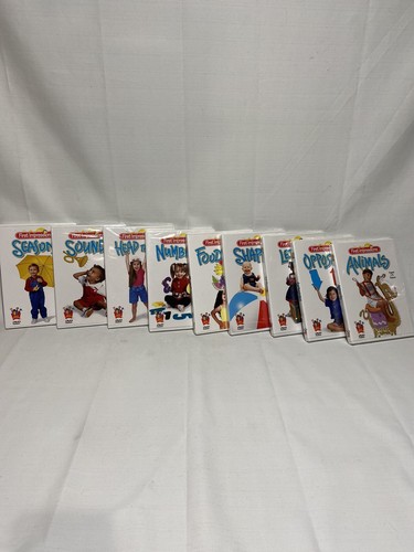 Baby's First Impressions DVD Lot of 9 Educational Letters Colors Sounds ...