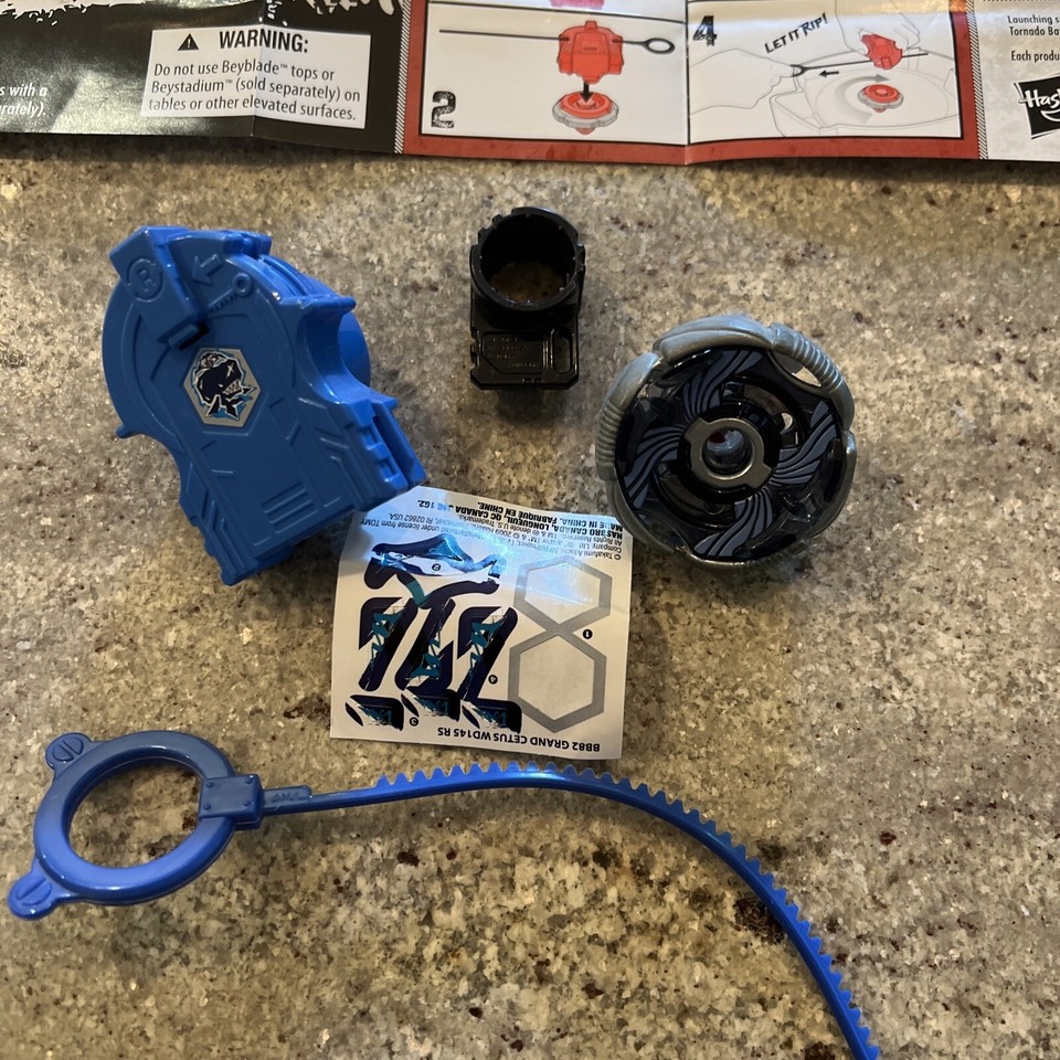 Beyblade Grand Cetus WD145RS Hasbro 2010 Metal BB-82A w/ Launcher ...