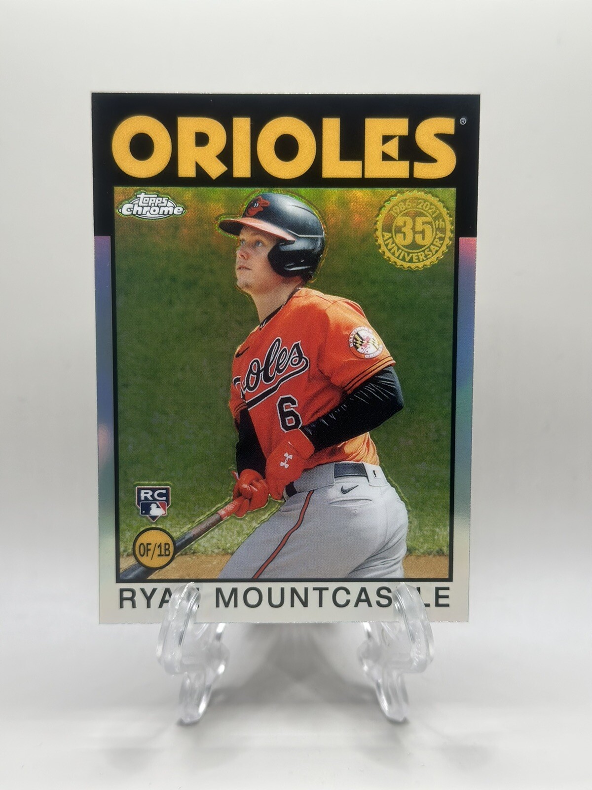 2021 Topps Chrome '86 Topps #86BC17 Ryan Mountcastle | eBay