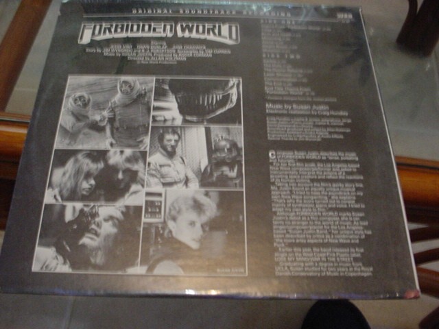 FORBIDDEN WORLD horror soundtrack, STILL SEALED lp on WEB, 1982 | eBay