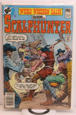 Weird Western Tales Starring SCALPHUNTER No. 59 Sept 1979 BAGGED ...