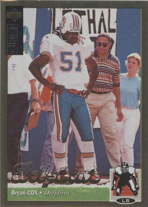 1994 Upper Deck Collector's Choice - Bryan Cox #111 Gold for sale ...