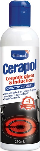 Hillmark Ceramic Glass/Induction Cooktop Cleaner(Cerapol) & Protector ...