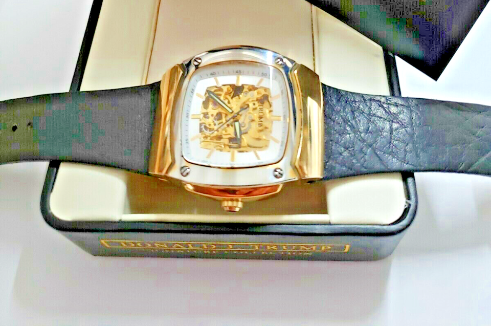 Donald Trump automatic Watch and cuff links From His Signature Line | eBay