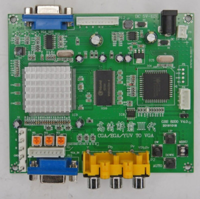 Arcade Game RGB CGA EGA to VGA HD Game Video Converter Output Board for ...
