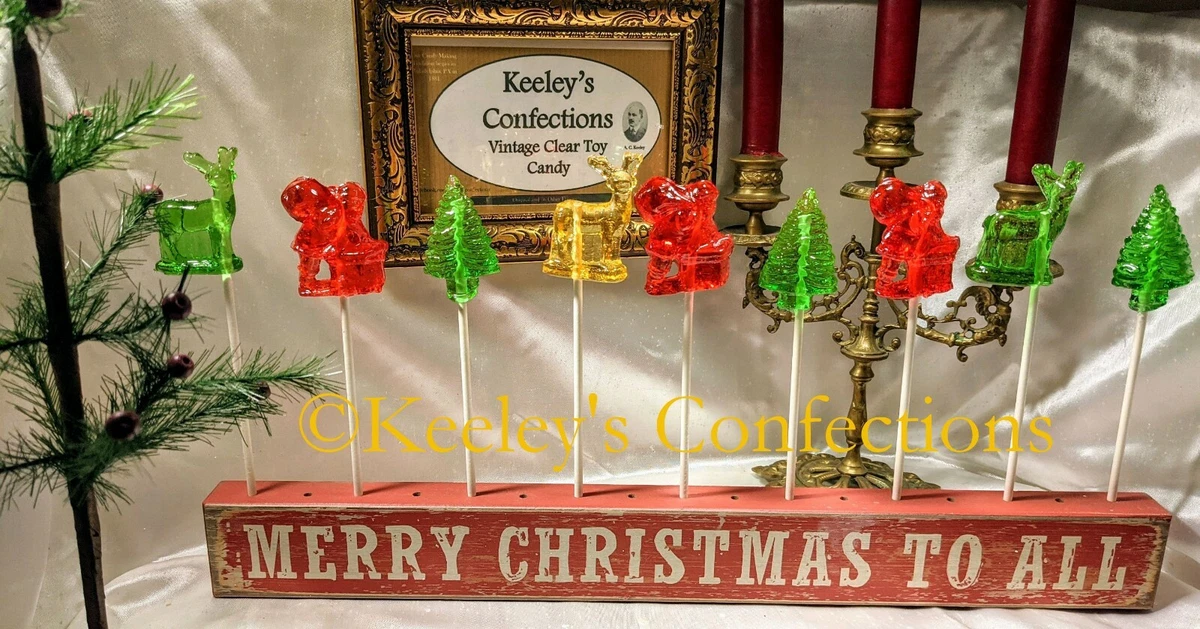 Christmas Barley Lollipops